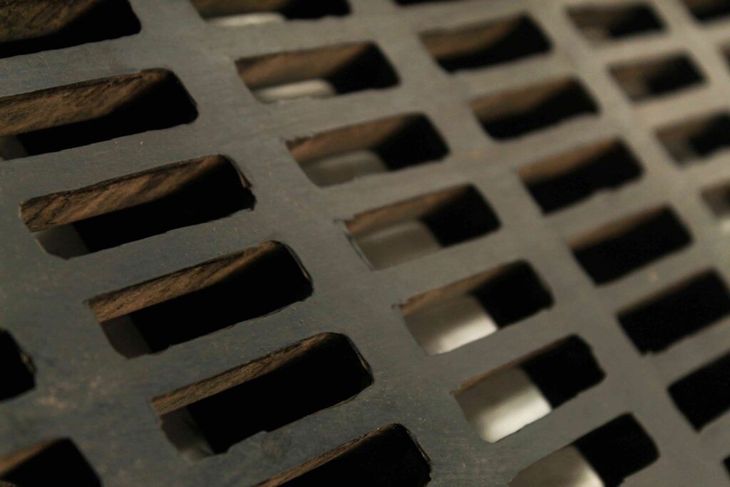 Malla harnero - Caucho o Poliuretano - Slot 13 x 55 mm - Ascmin